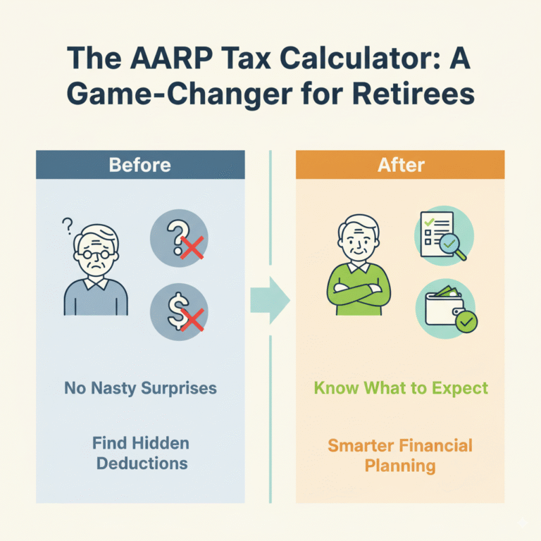 AARP Tax Calculator 2025 | Estimate Your Taxes As Retiree Free