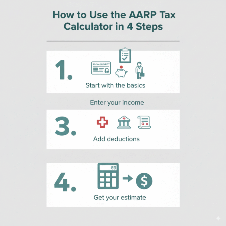 AARP Tax Calculator 2025 | Estimate Your Taxes As Retiree Free
